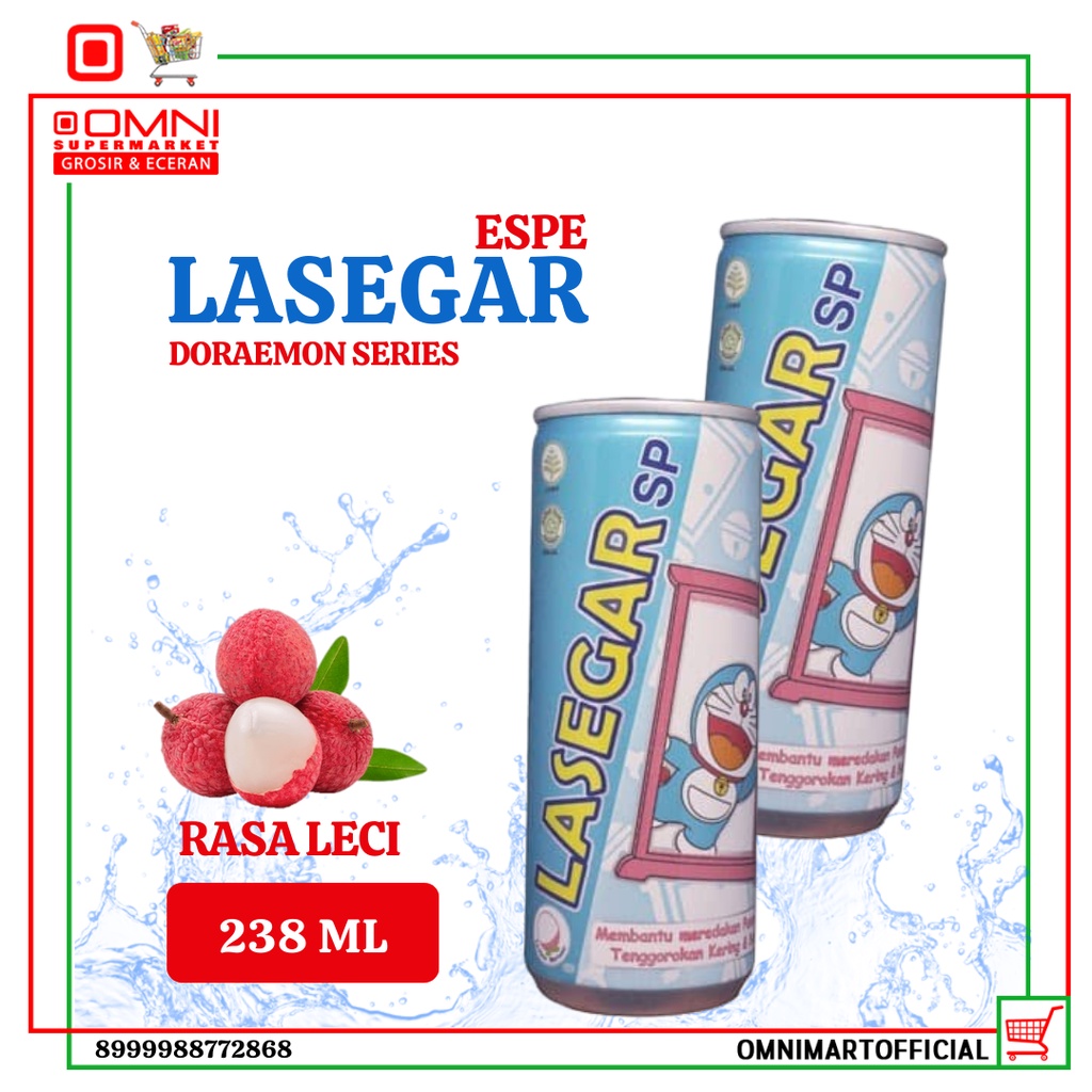Jual Lasegar Doraemon Leci 238 Ml Larutan Penyegar | Shopee Indonesia