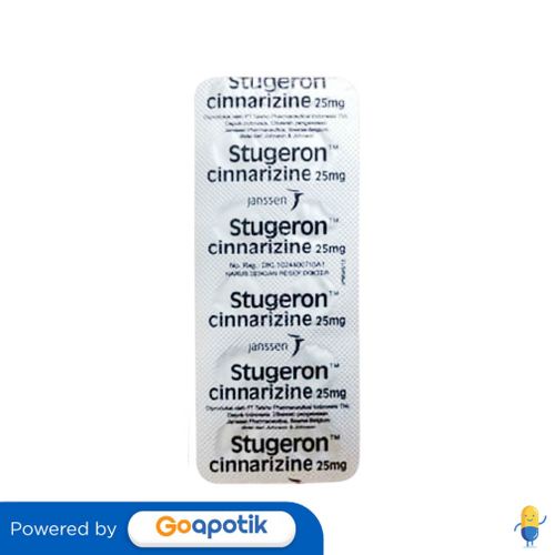 Jual STUGERON 25 MG STRIP 10 TABLET | Shopee Indonesia
