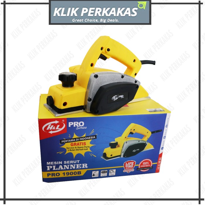 Jual Mesin Planner H&L 1900B Pro - Ketam - Serut Kayu - Heavy Duty ...