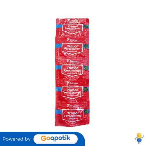 Jual TRIMOL 500 MG STRIP 10 KAPLET | Shopee Indonesia
