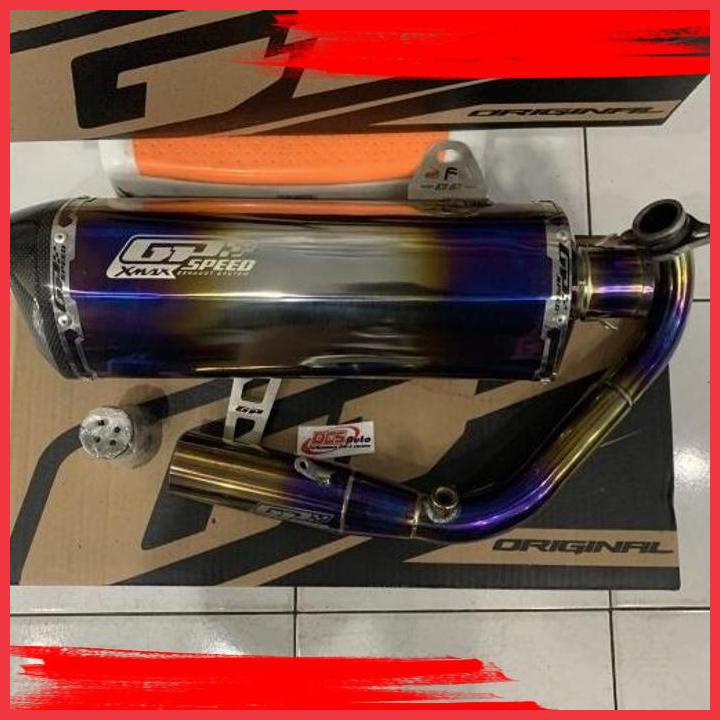 Jual (DCSA) KNALPOT RACING XMAX 250 XMAX 300 GP SPEED TIPE CORSE LEHER ...
