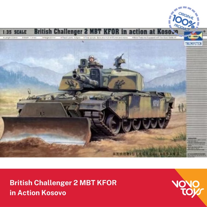 Jual COD Model Kits British Challenger 2 Mbt Kfor Kosovo Tank By ...