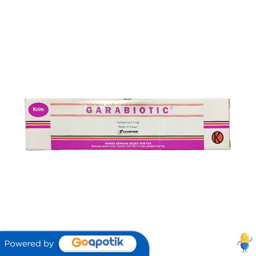 Jual GARABIOTIC 0.1% CREAM 15 GRAM TUBE | Shopee Indonesia