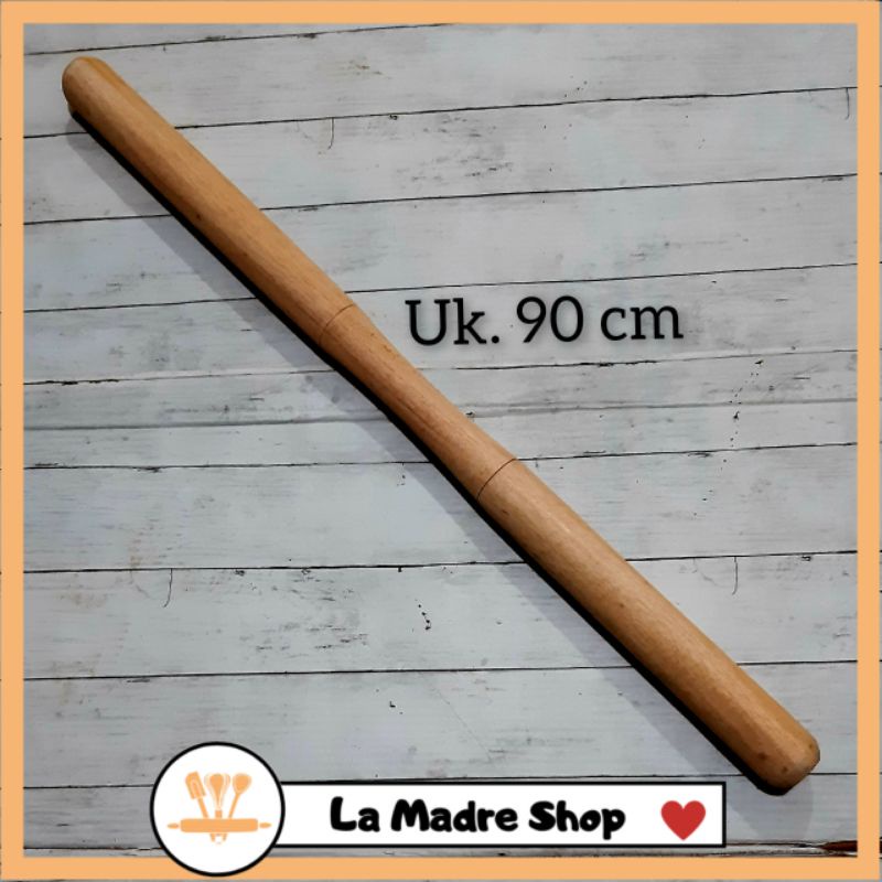 Jual Alu Kayu Lumpang Alat Tumbukan Nasi Uli Uk. 90 Cm | Shopee Indonesia