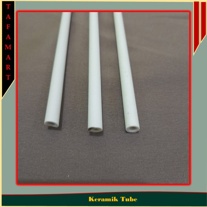 Jual keramik tube pipa keramik isolator tahan panas OD 6mm ID 3mm ...