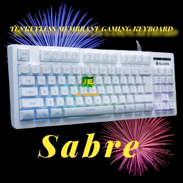 Jual Keyboard Gaming Sades Sabre Tkl | Shopee Indonesia