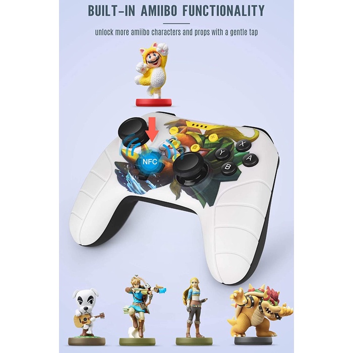 Jual [Original] Dmh Wireless Pro Controller Stik Stick For Switch/Pc ...