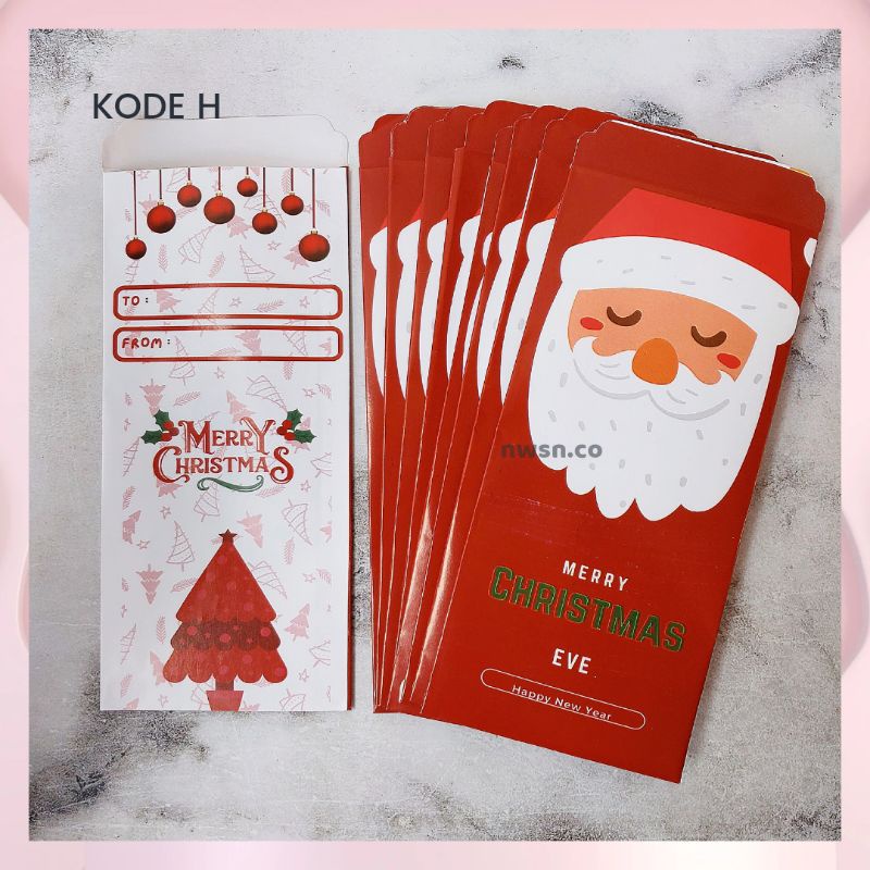 Jual Amplop Angpao Natal 10 lembar [Jumbo] | Shopee Indonesia