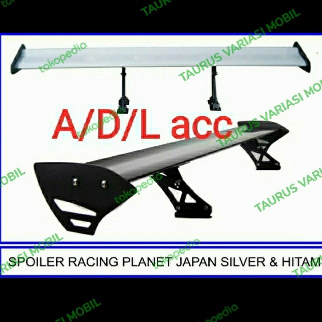 Jual Promo SPOILER Wing Racing Planet Japan Mobil Sedan Universal New ...