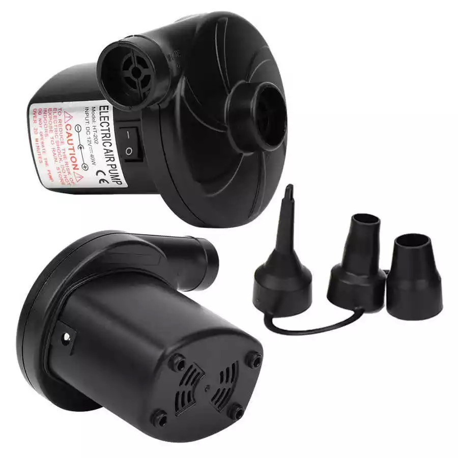 Jual Pompa Angin Elektrik Plastik Vacuum Baju Kasur Angin Kolam Renang 2in1 | Shopee Indonesia