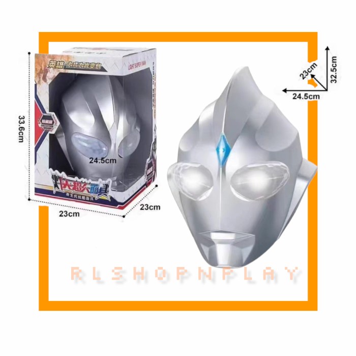 Jual Mainan Topeng Helm Ultraman Tiga | Shopee Indonesia