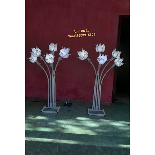 Jual STAND BUNGA LAMPU BESI DEKORASI | Shopee Indonesia