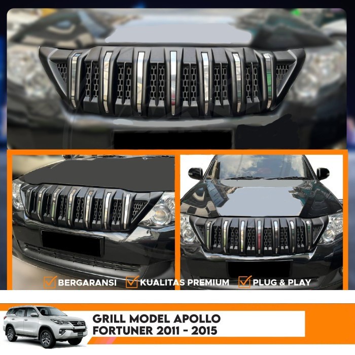 Jual Grill Mobil Fortuner Model Apollo 2011 - 2015 Kokoh Tangguh ...
