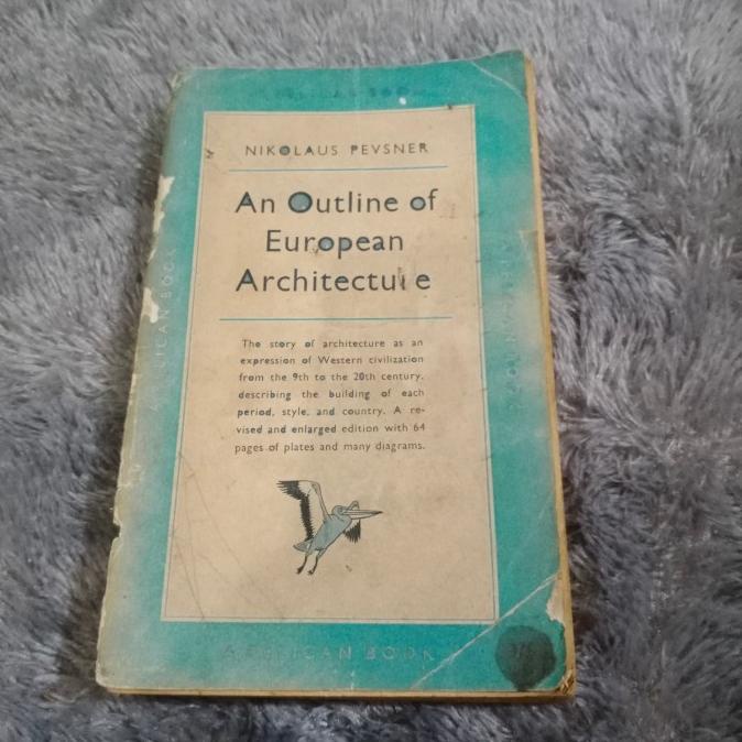 Jual jual An Outline of European Architecture Nikolaus Pevsner | Shopee ...