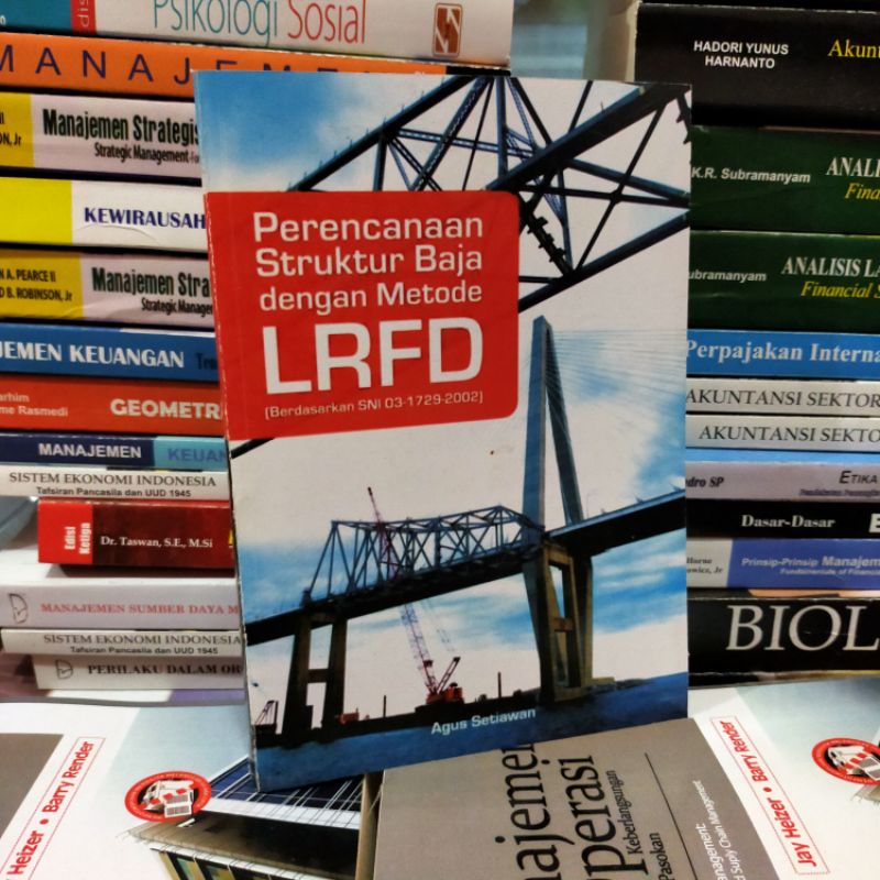 Jual Perencanaan Struktur Baja Dengan Metode LRFD Edisi 1 By Agus ...