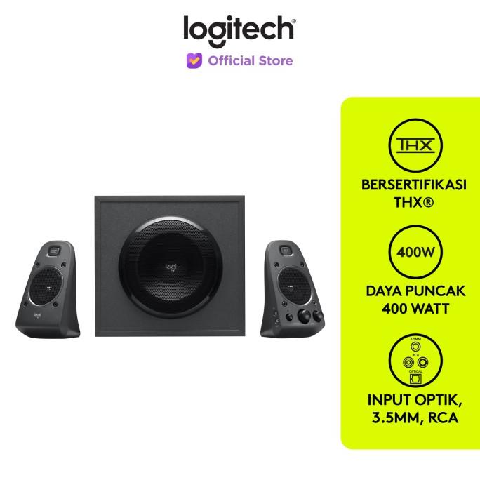 Jual Logitech Z625 2.1 Speaker System Subwoofer Optical Input,THX Certified | Shopee Indonesia