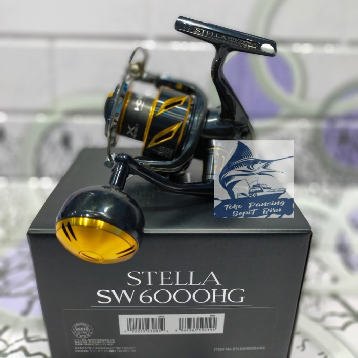 Jual Ori Reel Shimano Stella Sw 6000Hg New 2020 Reel Spinning Murah ...