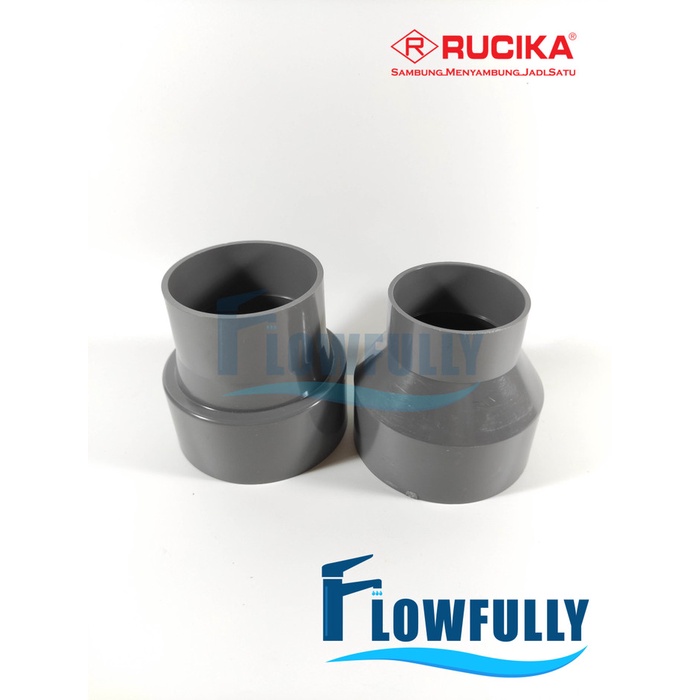 Jual INCREASER D 4 x 2 inch RUCIKA PVC VERLOP SOK REDUCER DV VLOK SOK ...