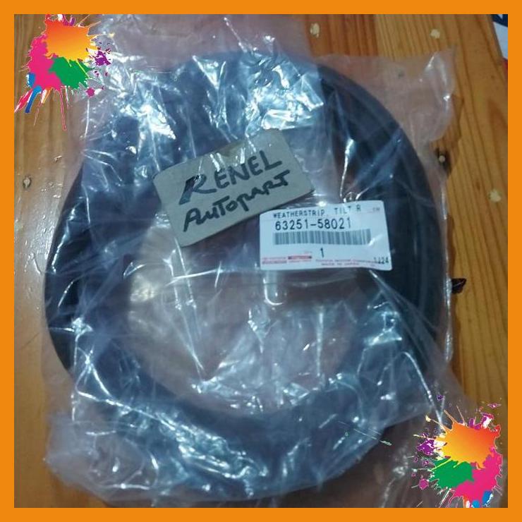 Jual karet sunroof depan toyota new alphard anh20 vellfire original ...