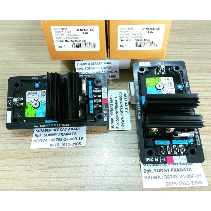 Jual Avr R250 Automatic Voltage Regulator | Shopee Indonesia