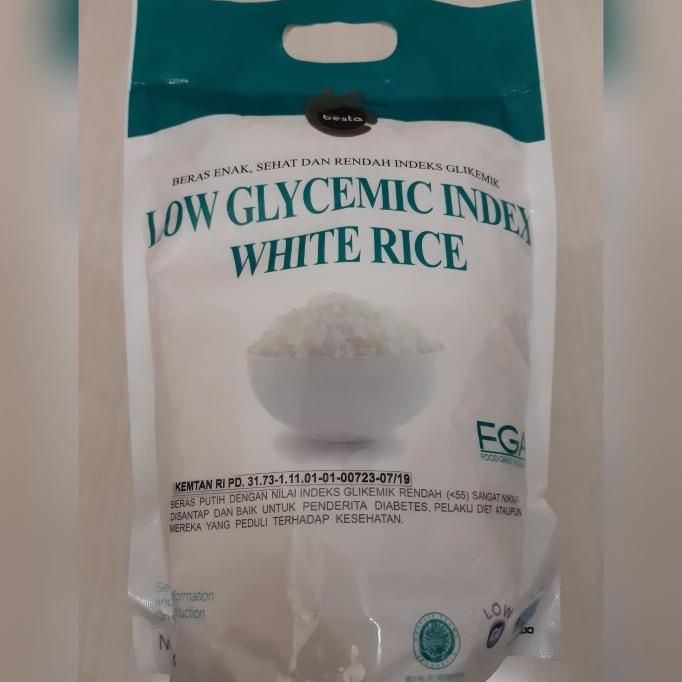 Jual Besta Low Glycemic Index White Rice 2 Lt Beras Rendah Gula ...