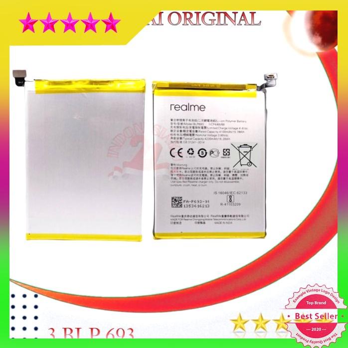 Jual Baterai | Bateray Realme 3 Blp-693 0Ry New 100% Gratis Ongkir ...