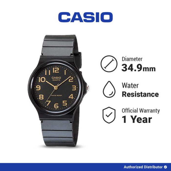 Jual [READY INSTANT] Casio Original MQ-24-1B2LDF Jam Tangan Pria ...
