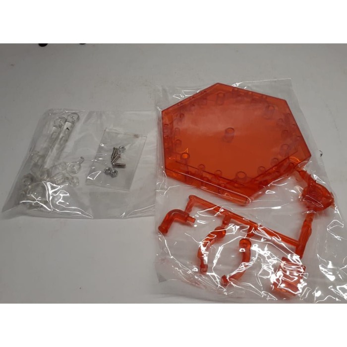 Jual Action Base Stand Base Figure Shf Neca Figma 144 ORANGE CLEAR ...