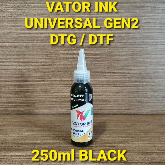 Jual Vator Universal Gen2 Dtg Dtf 250Ml Tinta Sablon Powder Pet Film ...