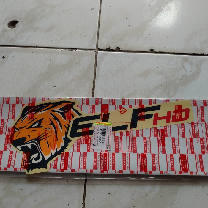 Jual Sticker Harimau - Stiker Macan Isuzu Elf Nkr71 KodeBr09 | Shopee ...