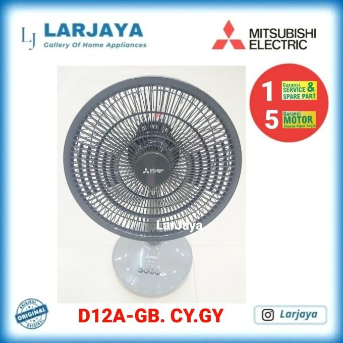 Jual Mitsubishi Desk Fan 12 Inch D12A-Gb Japan Product Made In Thailand ...