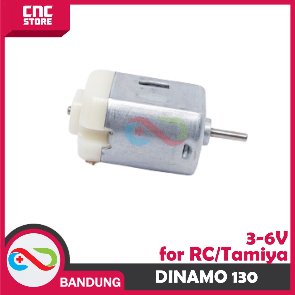 Jual MOTOR DINAMO 130 STANDAR DC 3V - 6V HIGH SPEED RC TOY TAMIYA ...
