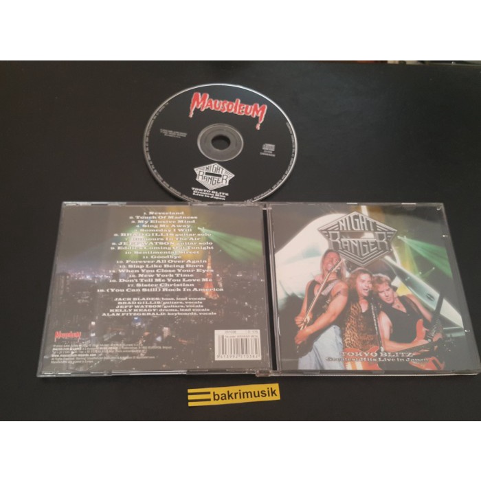 Jual CD - Night Ranger - Tokyo Blitz Greatest Hits Live In Japan - U04 ...