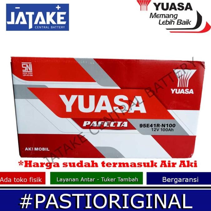 Jual Jual/Tuker Tambah Aki basah N100 / N 100 Yuasa Pafecta di Tangerang | Shopee Indonesia