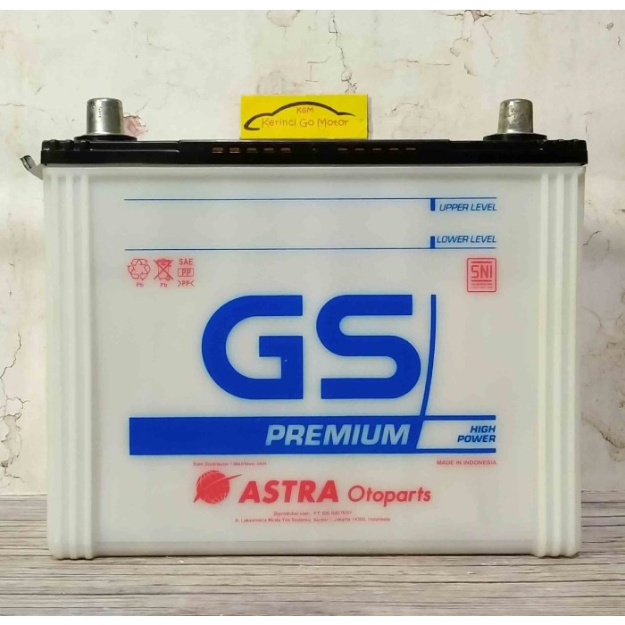 Jual AKI GS ASTRA PREMIUM NS70 ACCU GS PREMIUM BASAH NEW DYNA HINO ...