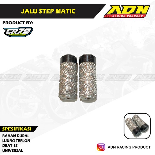 Jual Jalu Step Matic Drat 12 Dural Underne Roadrace | Shopee Indonesia