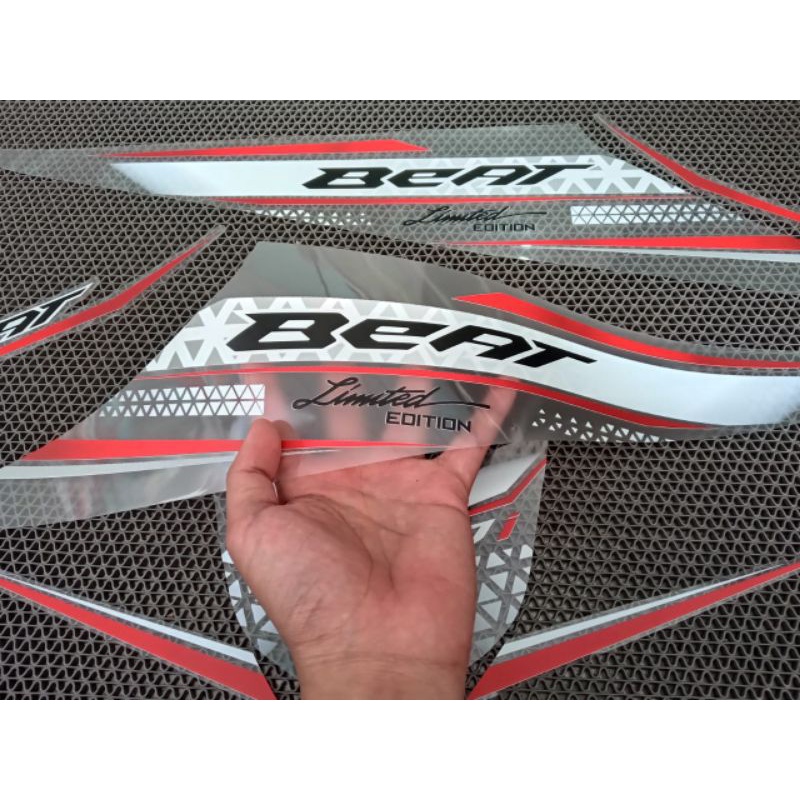 Jual Striping Sticker Transparan Honda Beat karbu 110 garis simple ...