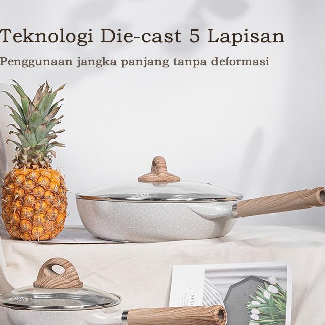 Jual Carote Cosy Wajan Penggorengan (Frypan) Anti Lengket Dengan Tutup ...