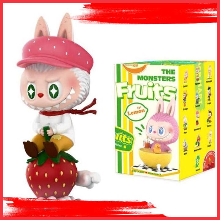 Jual (TRI) POP MART THE MONSTERS LABUBU FRUITS STRAWBERRY POPMART ...