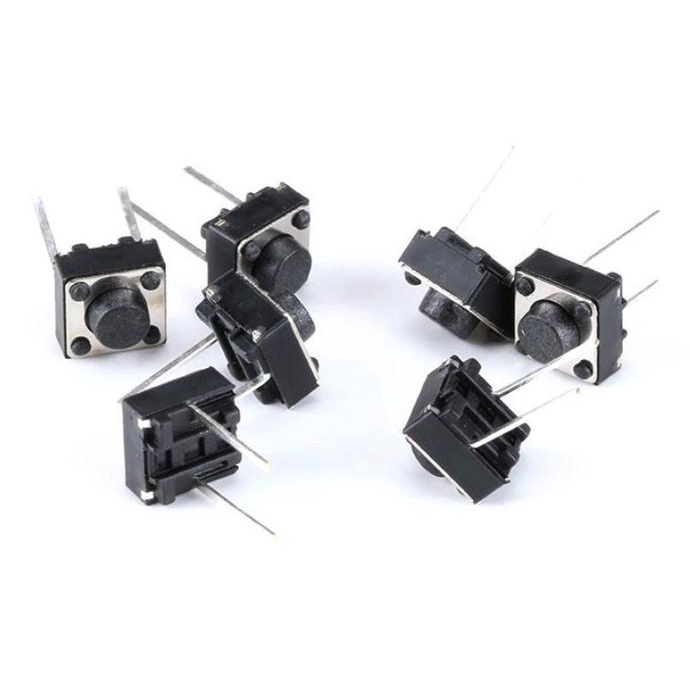 Jual Tactile push button 6x6x5 mm 2p 2 pin 2pin micro switch momentary ...