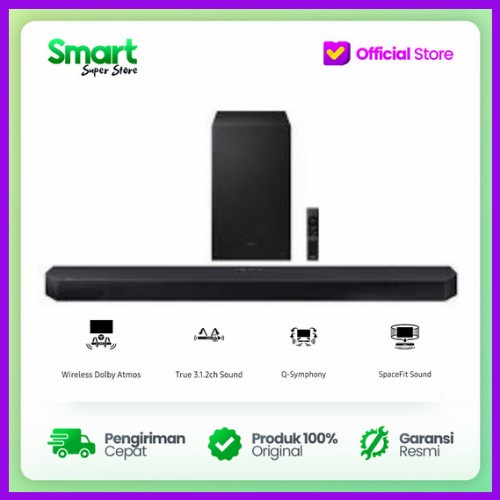 Jual Samsung Soundbar Hw-Q700C/Xd Wireless Dolby Atmos Model 2023 | Shopee Indonesia