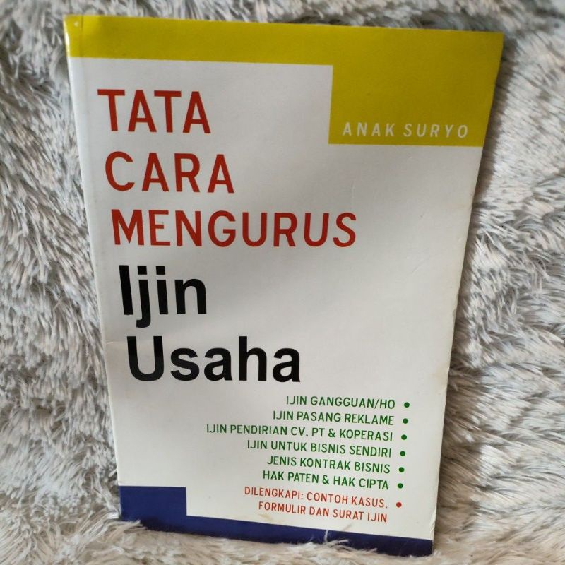 Jual tata cara mengurus ijin usaha | Shopee Indonesia