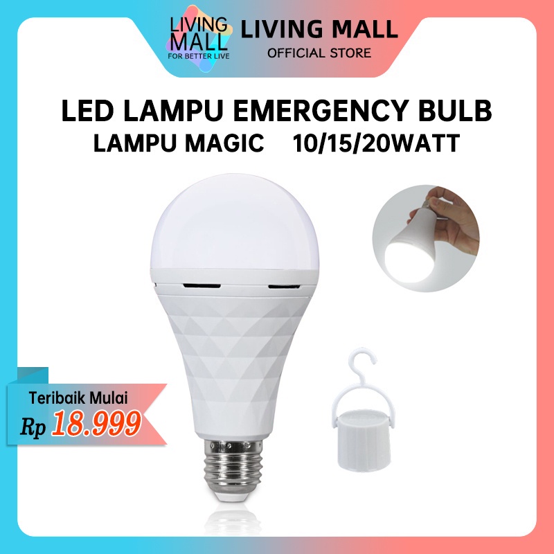 Jual Lampu Darurat ABulb 10W-30W / Lampu LED Emergency Magic / Lamp Pasar Malam | Shopee Indonesia