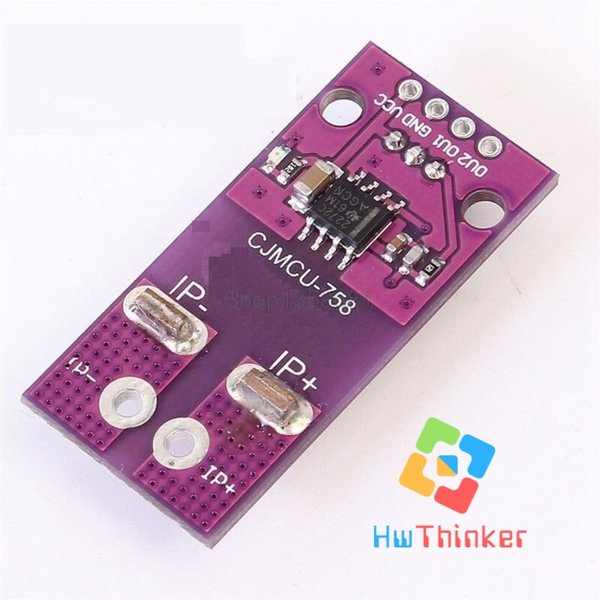 Jual Modul Sensor Arus Hall T Sensor 50A Acs758 Ac Dc Arduino | Shopee ...