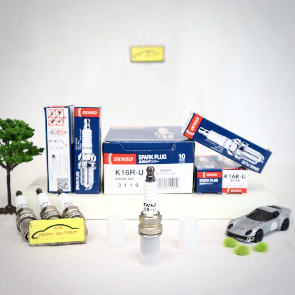 Jual Busi Denso Hyundai Atoz - Avega - Getz Spark Plugs K16RU - K16R-U ...
