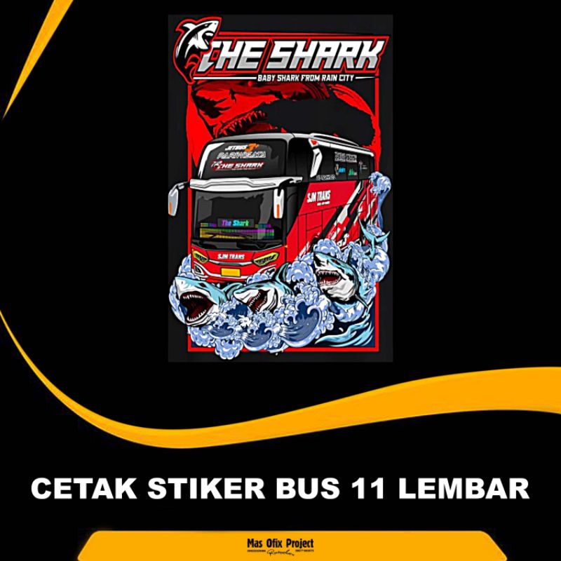 Jual STIKER BUS BASURI 11 LEMBAR | Shopee Indonesia