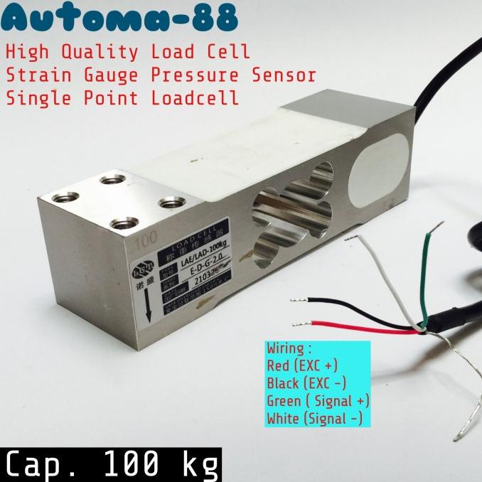 Jual Loadcell 100kg Load cell 100 kg Sensor Timbangan Digital Weighing ...