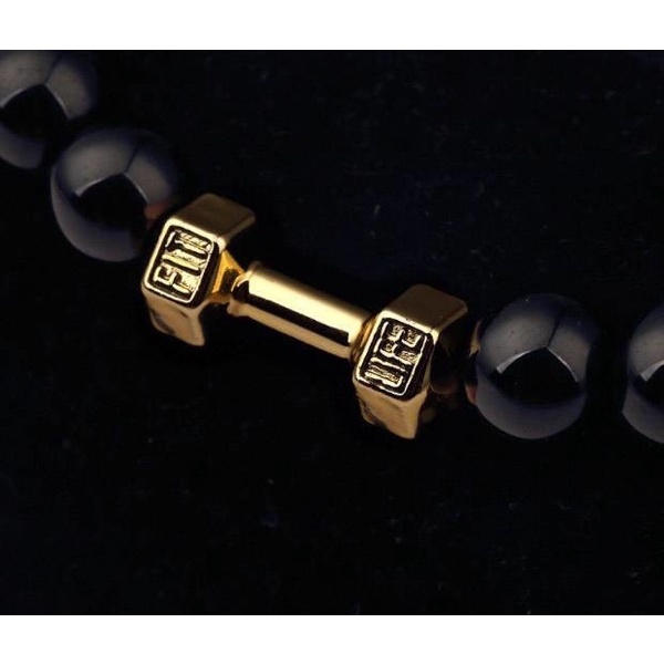 Jual Mei Gelang Bracelet Barbel Dumbell Fit Life Fitness Gym Olahraga ...