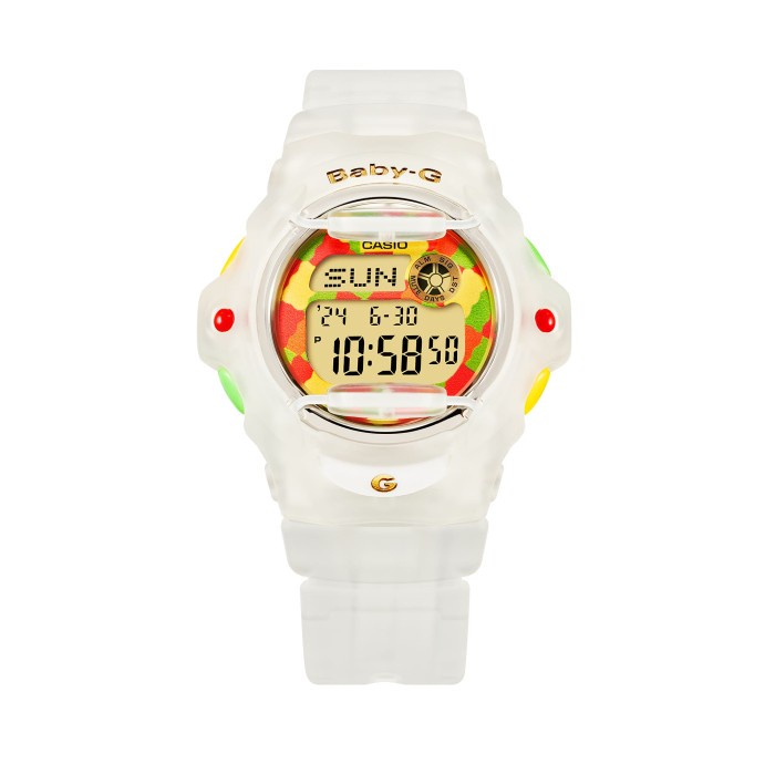 Jual Baby-G Jam Tangan Wanita BG-169HRB-7DR Digital x Hairbo Original ...