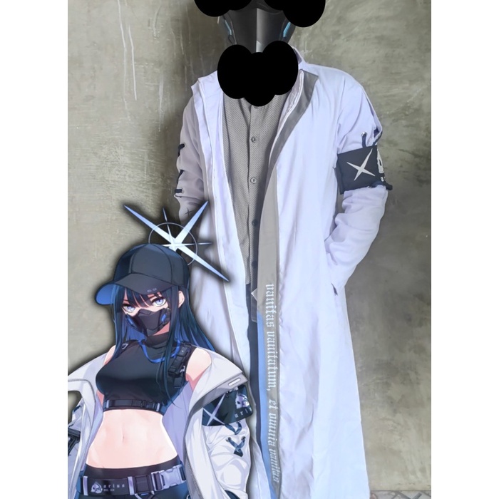 Jual Jaket anime Blue Archive Jubah Joumae Saori | Shopee Indonesia